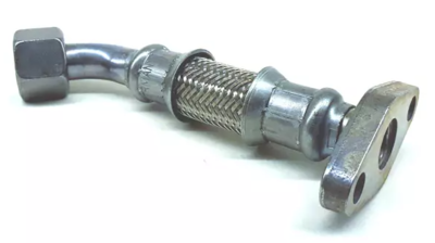 Genuine VW / Audi Turbocharger Oil Line - 038145736C - Modded Euros