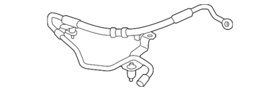Genuine BMW Power Steering Pressure Hose (X1) - 32416794669 - Modded Euros