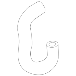 Genuine BMW Power Steering Reservoir Line Hose - 32416850665 - Modded Euros