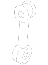 Genuine BMW Sway Bar Link - 33551094619 - Modded Euros