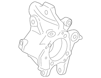 Genuine BMW Suspension Knuckle Left (ActiveHybrid 5) - 33326793769 ...