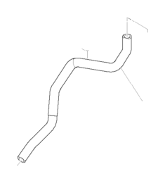 Genuine BMW Power Steering Suction Hose - 32416761486 - Modded Euros