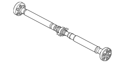 Genuine BMW Automatic Drive Shaft Gearbox (L=1653Mm) - 26107629415 ...