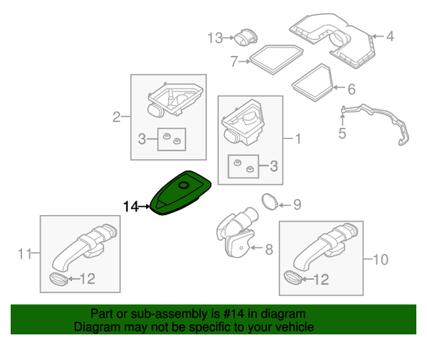 Genuine BMW Cover - 13717548904 - Modded Euros