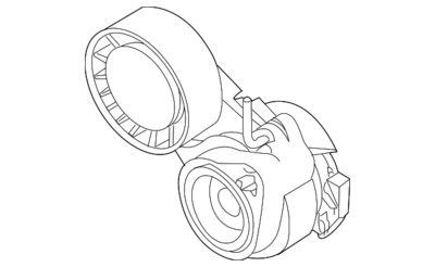 Genuine BMW Automatic Belt Tensioner Assembly - 11287549589 - Modded Euros