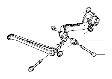 Genuine BMW Trailing Arm Bushing - 33326770817 - Modded Euros