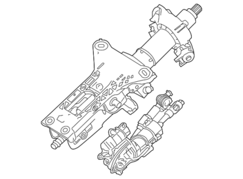 Genuine BMW Steering Column - 32306791266 - Modded Euros