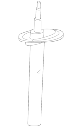 Genuine BMW Strut Assembly (E39) - 31311096857 - Modded Euros