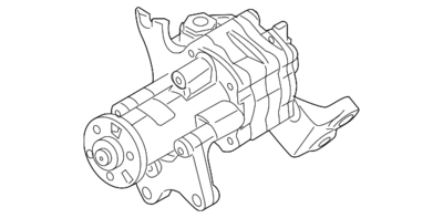 Genuine BMW Power Steering Pump (X5) - 32416781004 - Modded Euros