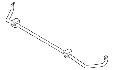 Genuine BMW Suspension Stabilizer Bar - 31356791925 - Modded Euros