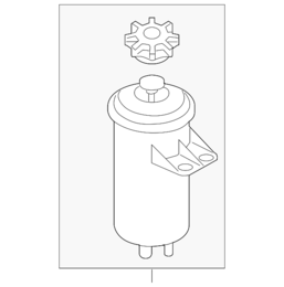 Genuine BMW Power Steering Reservoir - 32416782286 - Modded Euros