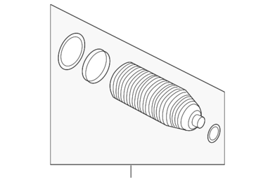 Genuine BMW Rack and Pinion Bellow - 32102454428 - Modded Euros