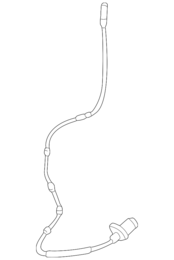 Genuine BMW ABS Wheel Speed Sensor - 34521182077 - Modded Euros