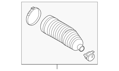 Genuine BMW Steering Rack Bellow - 32106782252 - Modded Euros