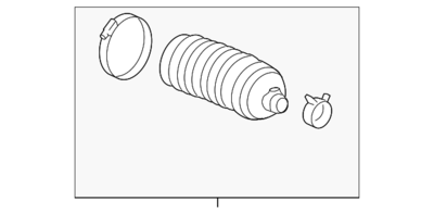 Genuine BMW Rack and Pinion Bellow - 32106870519 - Modded Euros