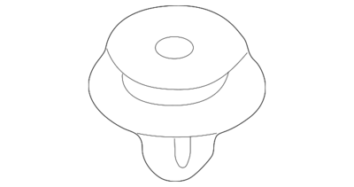 Genuine BMW Door Panel Clip - 51418101204 - Modded Euros