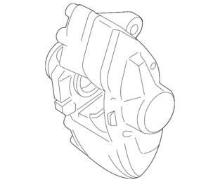 Genuine BMW Brake Caliper - 34216799462 - Modded Euros