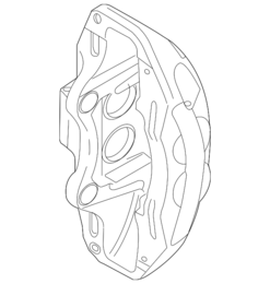 Genuine BMW Brake Caliper - 34116789341 - Modded Euros