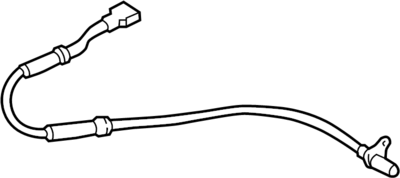Genuine BMW ABS Wheel Speed Sensor - 34526870076 - Modded Euros