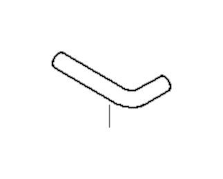 Genuine BMW Coolant Hose - 11531438634 - Modded Euros