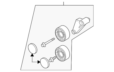 Genuine BMW Drive Belt Tensioner Assembly - 11287515865 - Modded Euros
