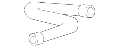 Genuine BMW Radiator Hose Lower - 11531741409 - Modded Euros