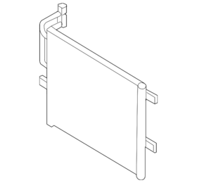 Genuine BMW A/C Condenser (X3) - 17113400400 - Modded Euros