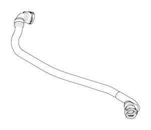 Genuine BMW Coolant Hose (X3) - 17123422785 - Modded Euros