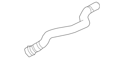 Genuine BMW Coolant Hose - 17127548203 - Modded Euros