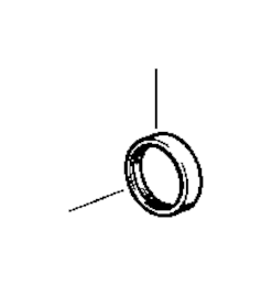 Genuine BMW Manual Transmission Output Shaft Seal - 23111224799 ...
