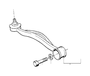 Genuine BMW Control Arm (Aluminum) - 31121139988 - Modded Euros