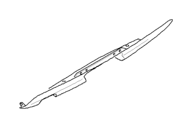 Genuine BMW Bumper Diffusor Rear - 51122494800 - Modded Euros