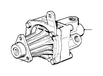 Genuine BMW Power Steering Pump (635CSi M6) - 32411134091 - Modded Euros