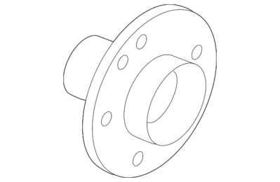 Genuine BMW Wheel Hub - 33416760058 - Modded Euros