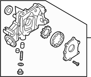 Genuine BMW Engine Oil Pump - 11417624135 - Modded Euros