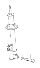 Genuine BMW Shock Absorber (E32) - 37121137671 - Modded Euros