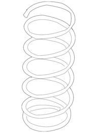 Genuine BMW Coil Spring Rear (M5) - 33532282923 - Modded Euros