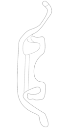 Genuine BMW Brake Anti-Rattle Clip - 34111164611 - Modded Euros