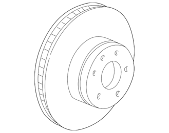Genuine BMW Brake Disc - 34116766107 - Modded Euros