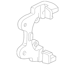 Genuine BMW Brake Caliper Bracket - 34216765885 - Modded Euros