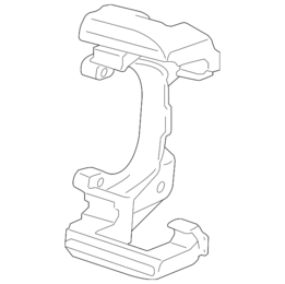 Genuine BMW Disc Brake Caliper Bracket Rear - 34216768696 - Modded Euros