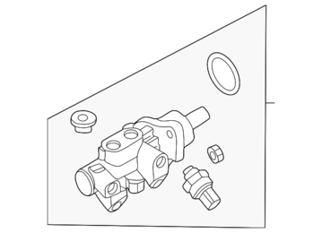 Genuine BMW Brake Master Cylinder - 34316757839 - Modded Euros