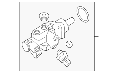 Genuine BMW Brake Master Cylinder - 34336785666 - Modded Euros