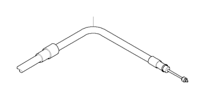 Genuine BMW Parking Brake Cable - 34403400796 - Modded Euros