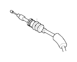 Genuine BMW Parking Brake Cable - 34436780016 - Modded Euros