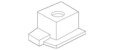 Genuine BMW Plug-In Nut (M1010 Zns3) - 07147283812 - Modded Euros