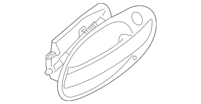 Genuine BMW Interior Door Handle Front Left Outer - 51217191903 ...