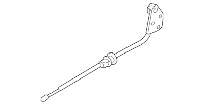 Genuine BMW Hood Release Cable - 51237016657 - Modded Euros