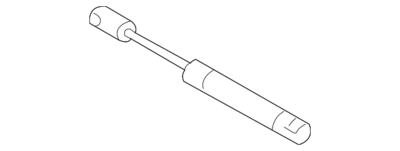 Genuine BMW Trunk Lid Lift Support - 51247016186 - Modded Euros