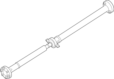 Genuine BMW Drive Shaft Assy Rear (L=1410Mm) - 26107564398 - Modded Euros